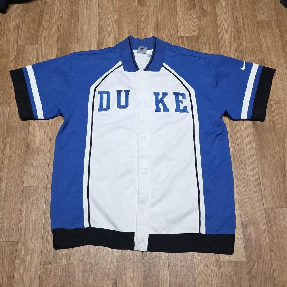 Nike Duke University Basketball Team Issued Warm Up S… - Gem